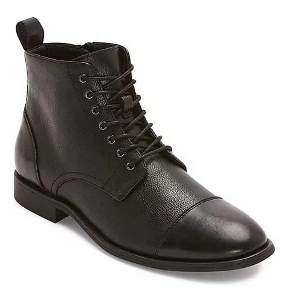 jf j.ferrar | Shoes | Mens Jf J Ferrar Colebrook Lace Up Boots Black 95 ...